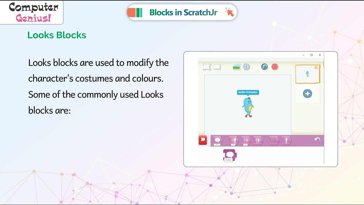 Blocks in ScratchJr |𝐂𝐡 𝟎6|Computer Genius|𝐂𝐥𝐚𝐬𝐬 𝟎2 - YouTube