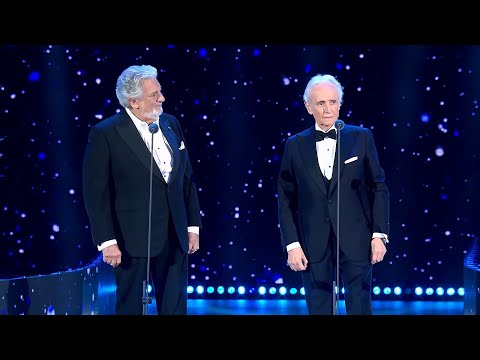 Plácido Domingo & José Carreras sing \
