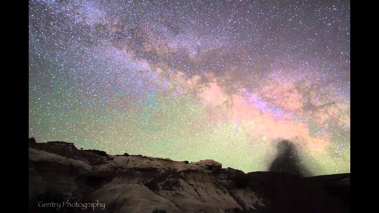 Paint Mines Milky Way Timelapse - YouTube