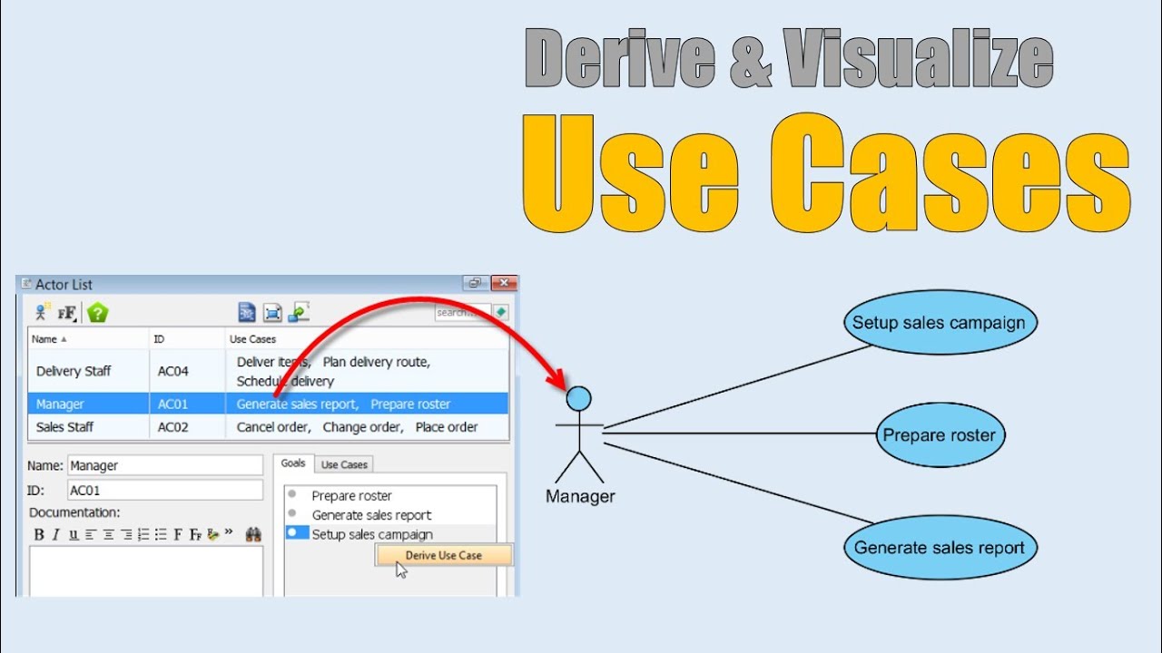 How to Derive and Visualize Use Cases - YouTube