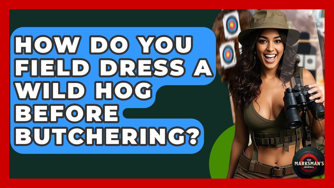 How Do You Field Dress A Wild Hog Before Butchering? - The Marksman's ...