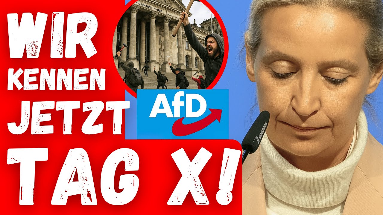 Plötzlich verkündet Alice Weidel SCHOCK-NACHRICHT! TSCHÜSS DEUTSCHLAND ...