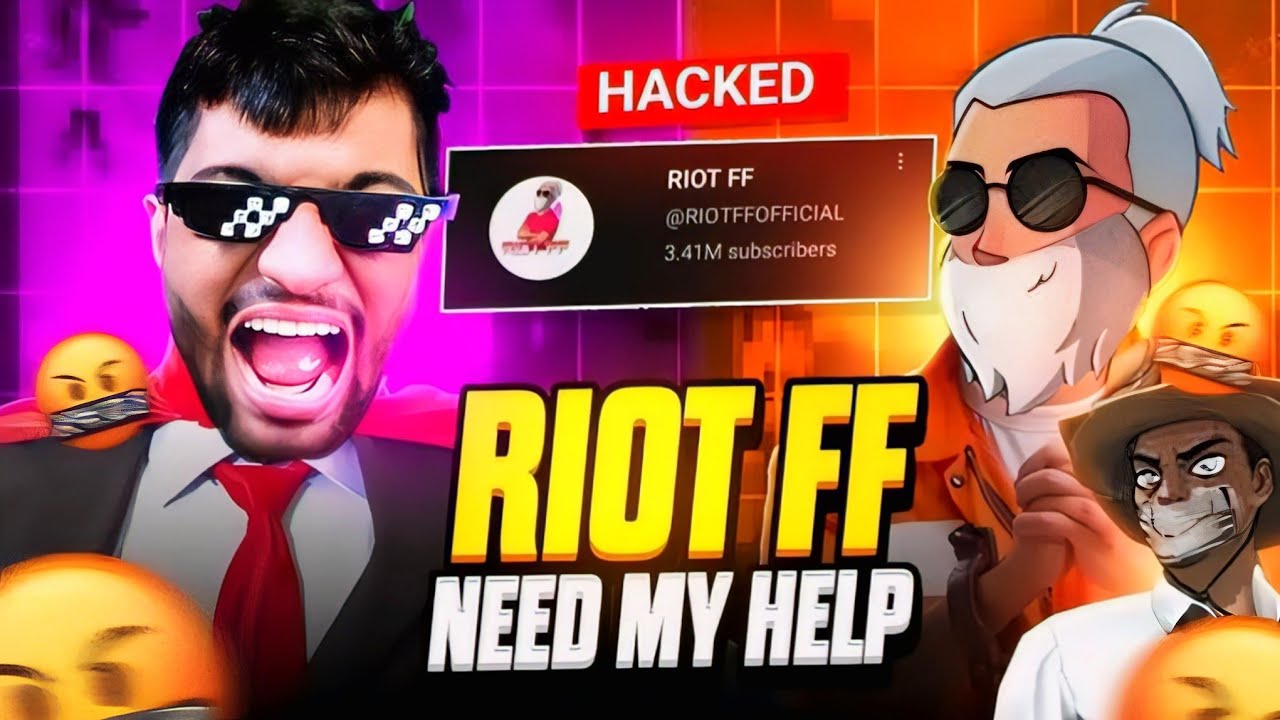 RIOT FF HAKER 😱 || RIOT FF BR RANK MAI || RIOT FF HEADSHOT GAMEPLAY ...