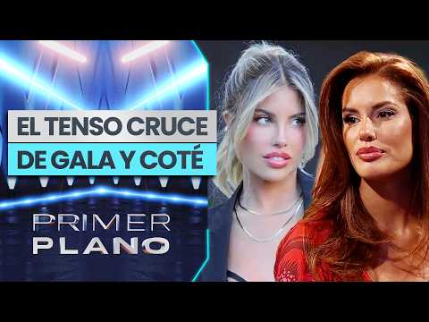 COTÉ LÓPEZ EN PRIMER PLANO: Así fue el cruce con Gala Caldirola por infidelidad de Luis Jiménez