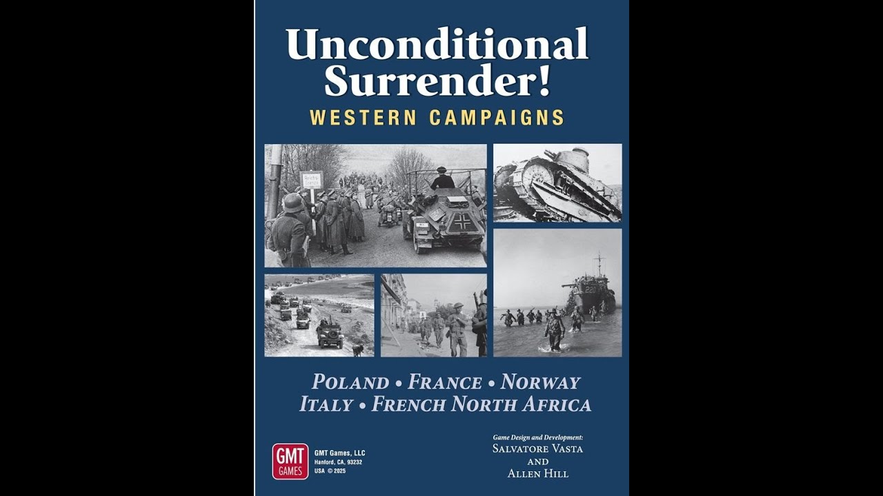 Unboxing - Unconditional Surrender Western Campaigns - YouTube