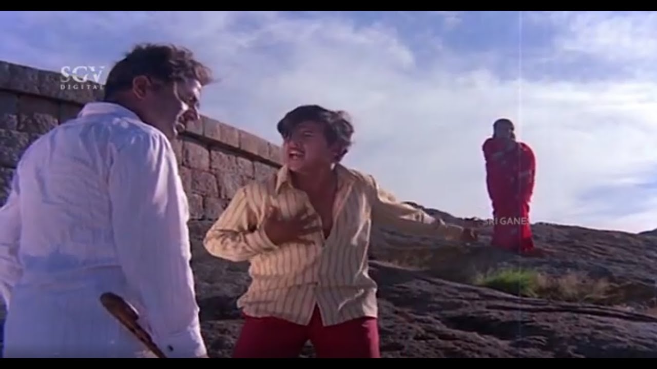 Super Emotional Climax Scene Of Nagarahavu Kannada Movie | Dr ...