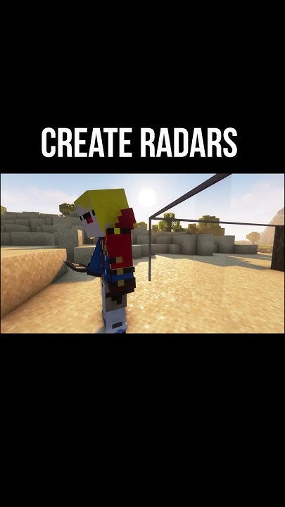 Create Radars mod. Create mod addons Tutorial 1.20.1 (minecraft java ...