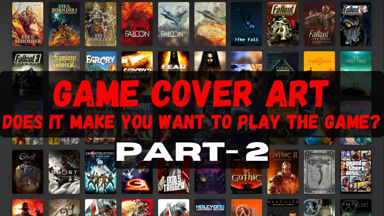 Game Cover Art- Would you play these games based on the cover art ...