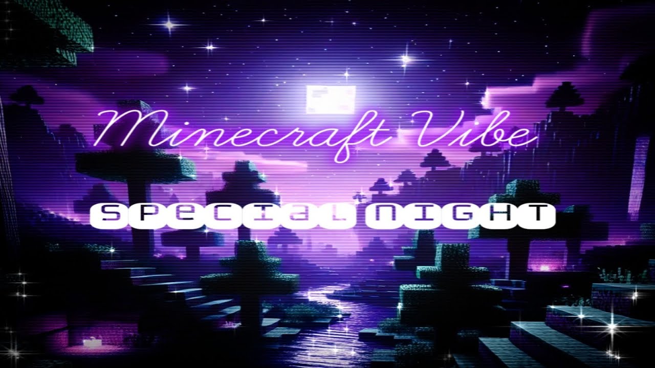 imagens RELAXANTES do MINECRAFT a NOITE | Minecraft Vibe - YouTube