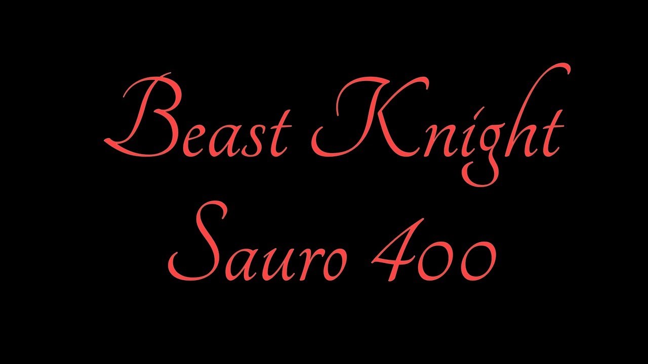Iruna Online [New] Beast Knight vs sauro 400 - YouTube