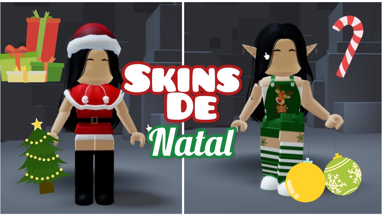 CRIANDO MINHAS SKINS DE NATAL - YouTube