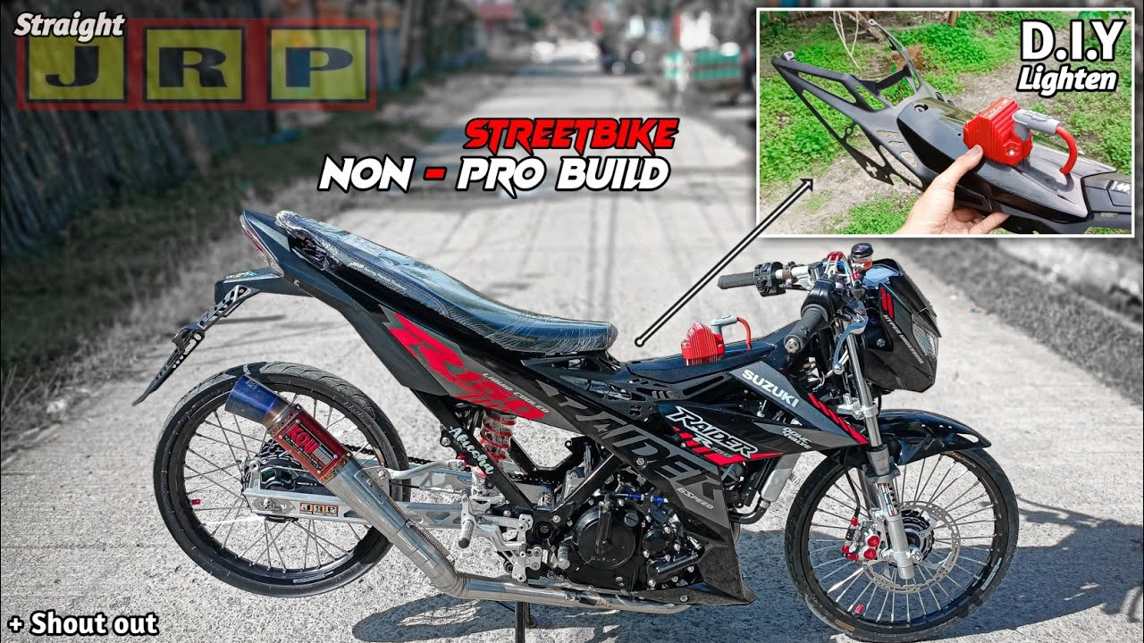 Raider fi "straight JRP" Streetbike build | MSD blaster fitment x DIY ...