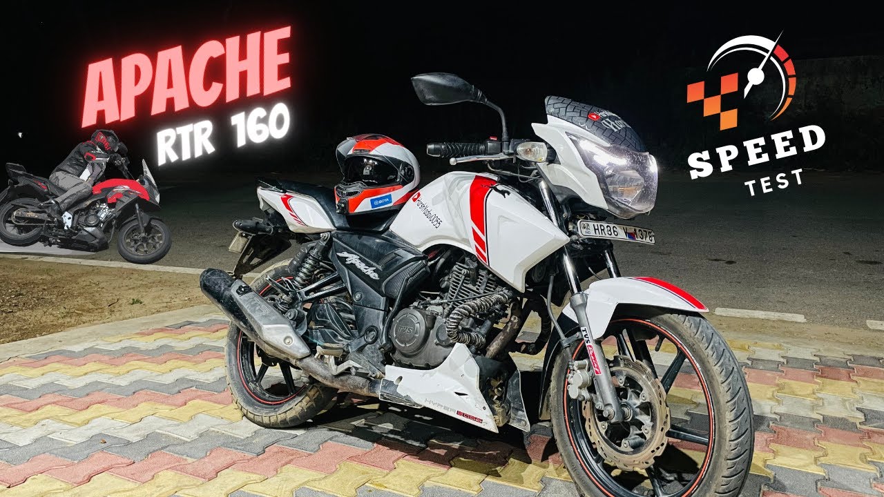 Apache RTR Speed Test | 0-100 | Top Speed - YouTube