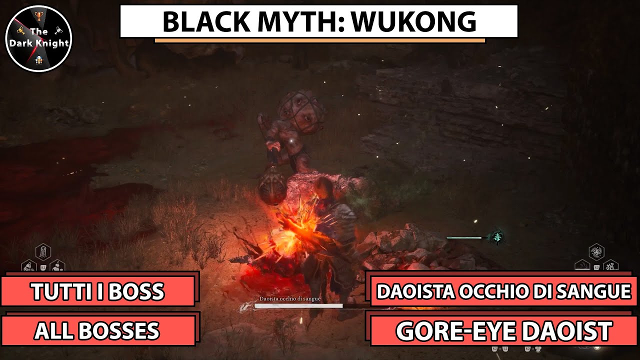 Black Myth Wukong: Boss #21 - Daoista Occhio di Sangue (Gore-Eye Daoist ...