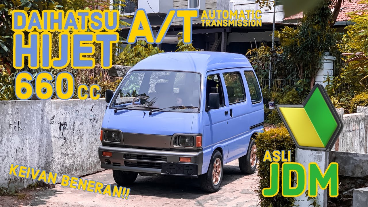 Daihatsu Hijet AUTOMATIC, KEI CAR ASLI JDM! || "WALKTHROUGH" - YouTube