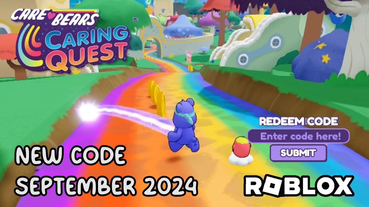 Roblox Care Bears: Caring Quest New Code September 2024 - YouTube