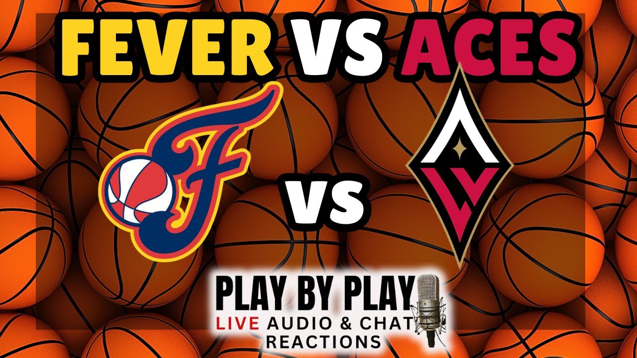The Fever vs The Aces WNBA - YouTube