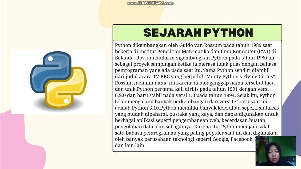 Penjelasan Modul 1.1 INTRODUCTION TO PROGRAMMING WITH PYTHON (Tugas Video UTS Struktur Data ...