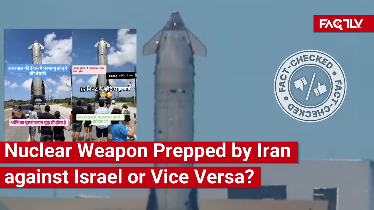 FACT CHECK: Does Viral Video Show Nuclear Weapon Prepped by Iran ...