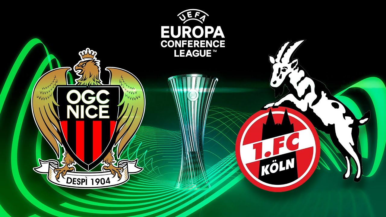 OGC Nizza - 1. FC Köln 🏆 UEFA Conference League - YouTube