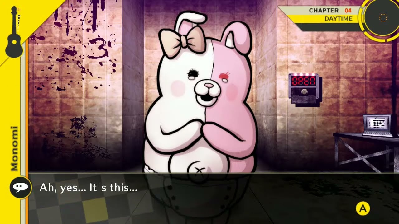 Danganronpa V2: 24, chapter 4 part 6, investigation/Super Death Room ...