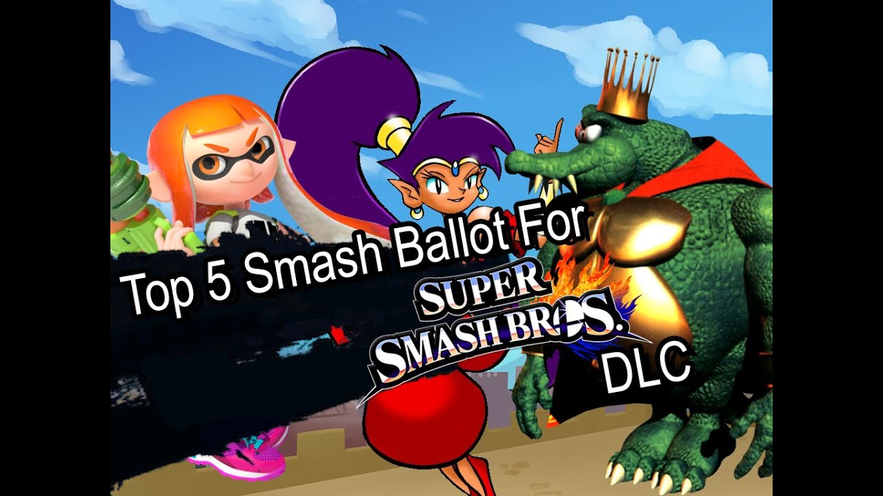 My Top 5 Smash Ballot for Super Smash Bros. 4 DLC! - YouTube