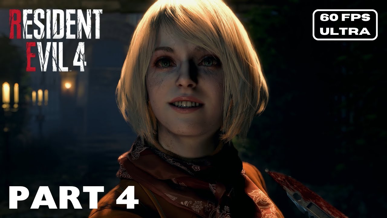 RESIDENT EVIL 4 Remake Gameplay Playthrough PART 4 (60FPS PC ULTRA) - No Commentary - YouTube