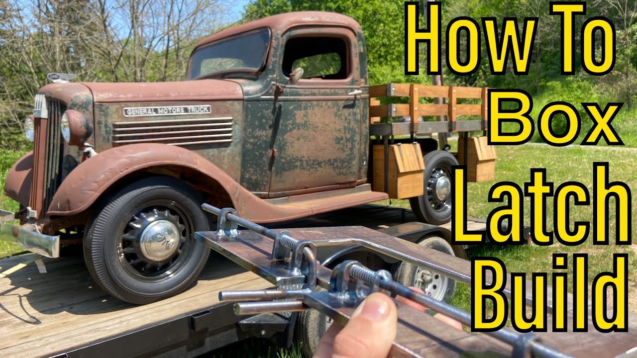 How To Build Box Latches Custom Hotrod - YouTube