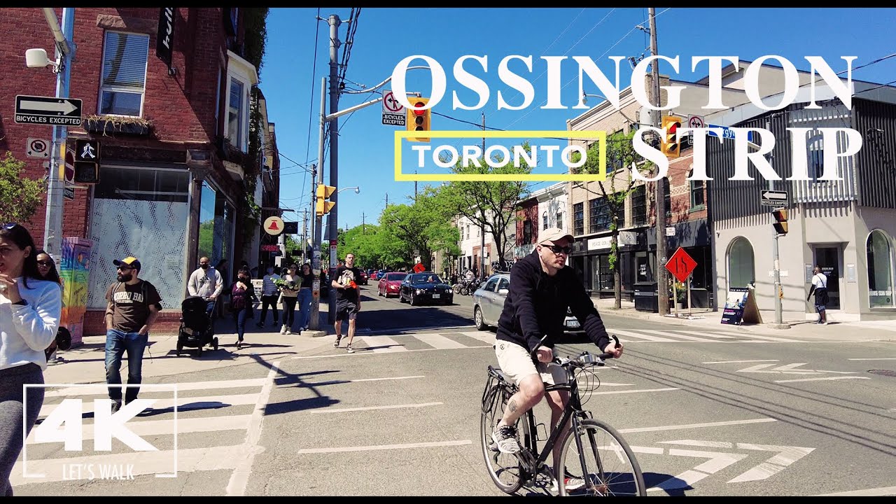 Ossington Strip Toronto Neighborhood Walk2021 | Real City Sound ...