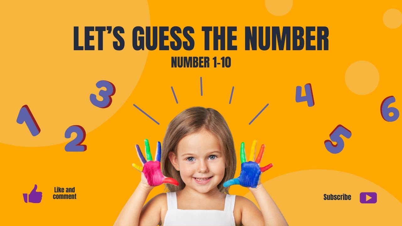 Numbers Quiz 1 to 10 for Preschoolers II 1 to 10 Guess the next number ...