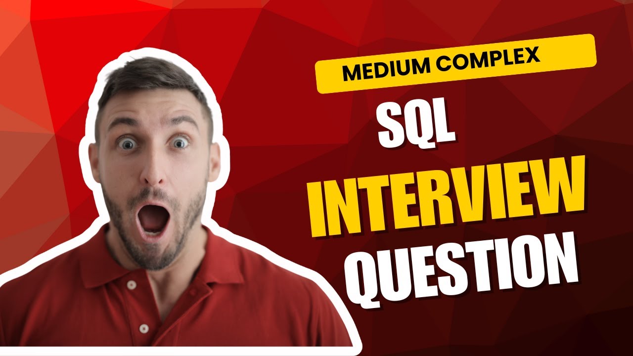 Data Engineer Interview Question | SQL Interview Question #sqlinterview #sql #dataengineer - YouTube