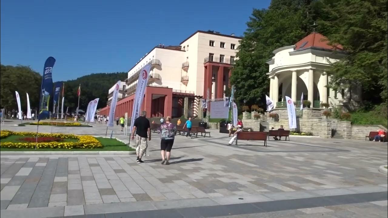 Krynica Zdrój deptak 2023 #2 - YouTube