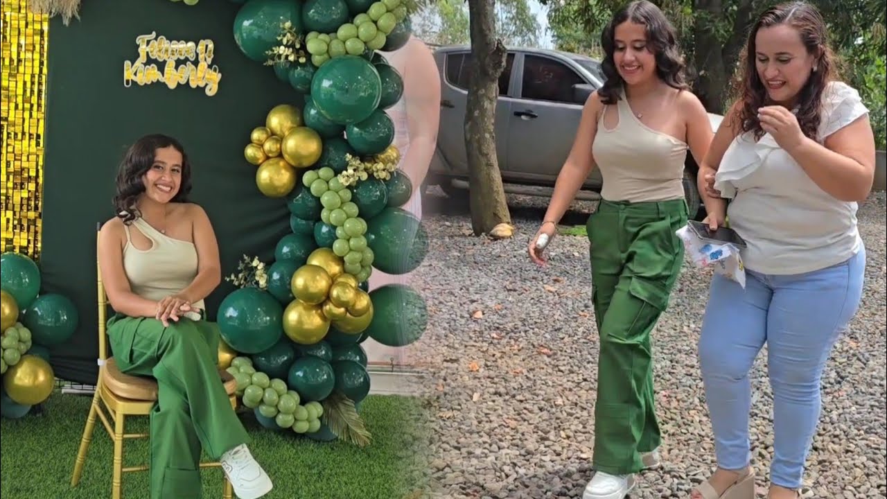 Llegó La Cumpleañera A Su Fiesta🥳Wow Kimberly Bien Guapa Y Reluciente ...