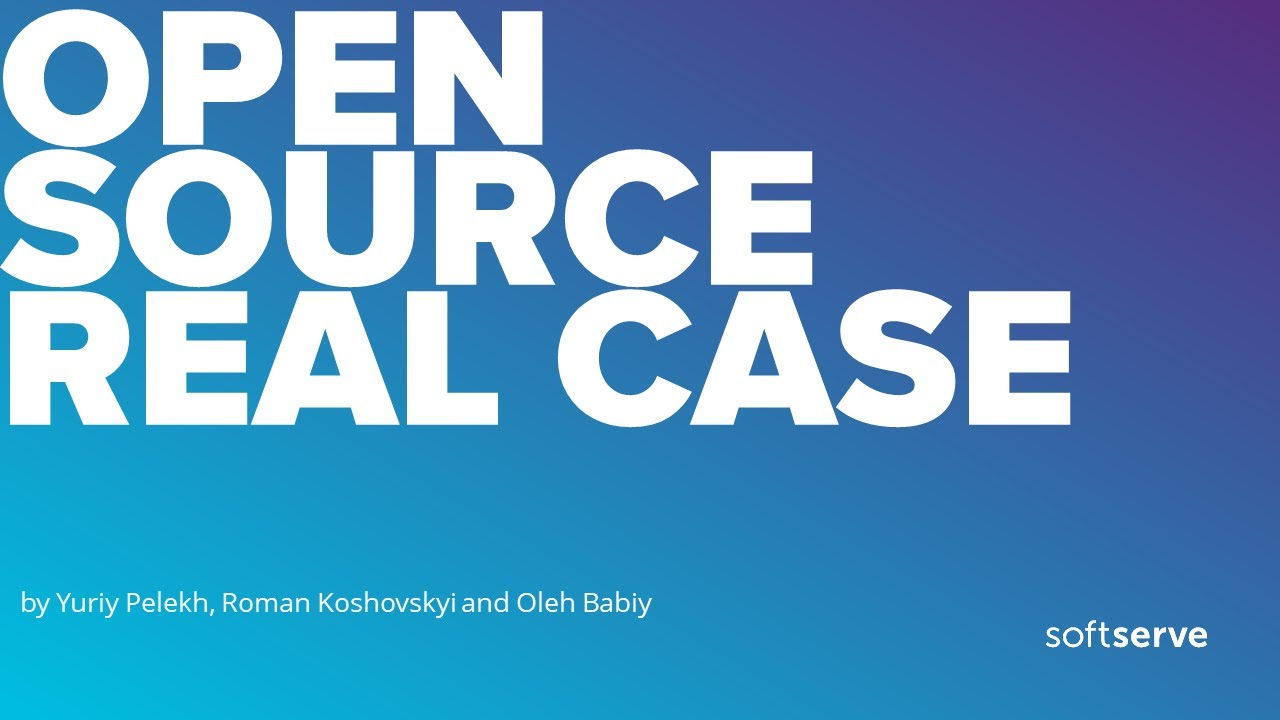 OPEN SOURCE REAL CASE BY YURIY PELEKH, ROMAN KOSHOVSKYI AND OLEH BABIY ...