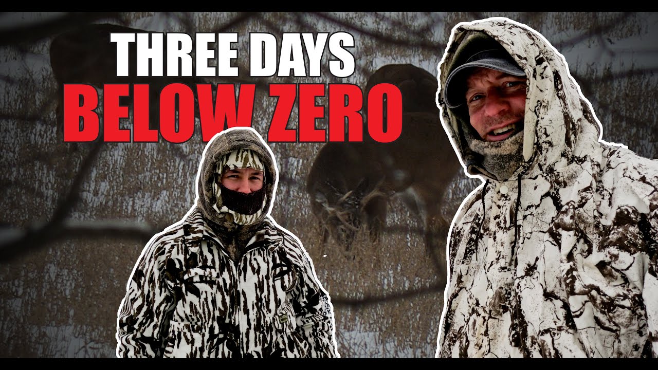 Three Days Below Zero - Late Season Experiment | Bowhunting Whitetails ...