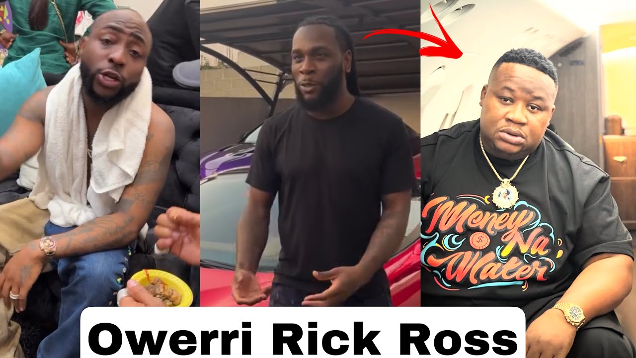 Burna boy Attack Davido Friend Cubana Chief Priest and Call him Owerri ...