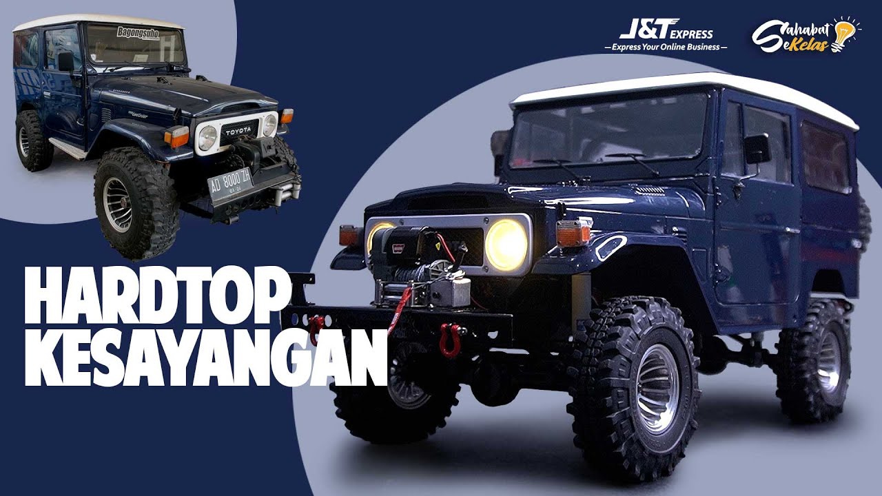 RC4WD GELANDE II REPLIKA FJ HARDTOP - YouTube