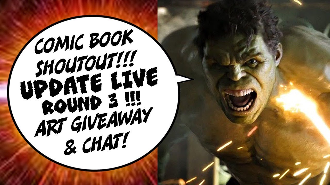 LIVE Update! ROUND #3 COMIC BOOK SHOUT OUT - Building the Comic ...