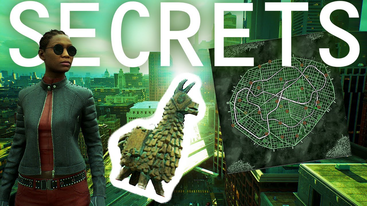 The Matrix Awakens - There's a Secret Jump Park? And LLAMAS? - YouTube