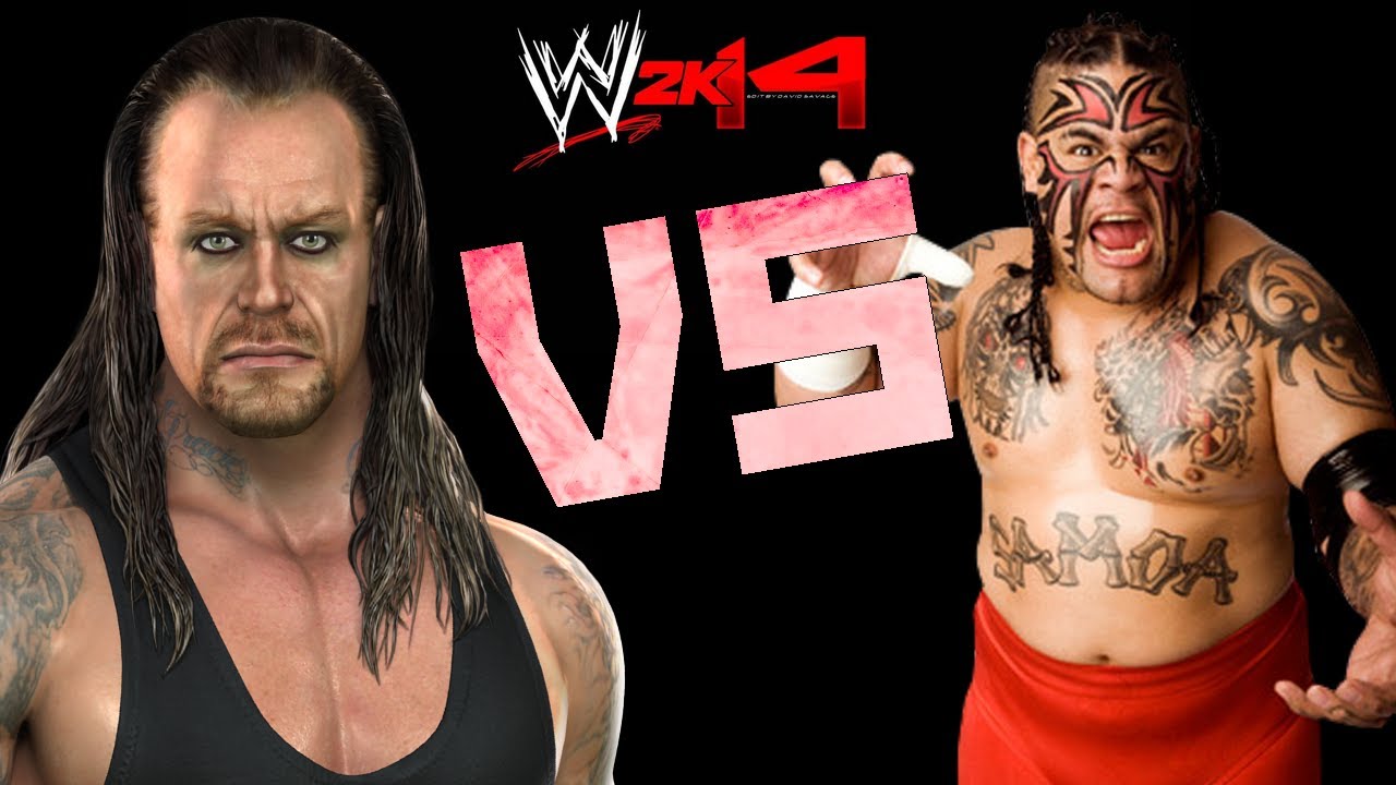 WWE 2K14: Undertaker VS Umaga [FR//HD] - YouTube