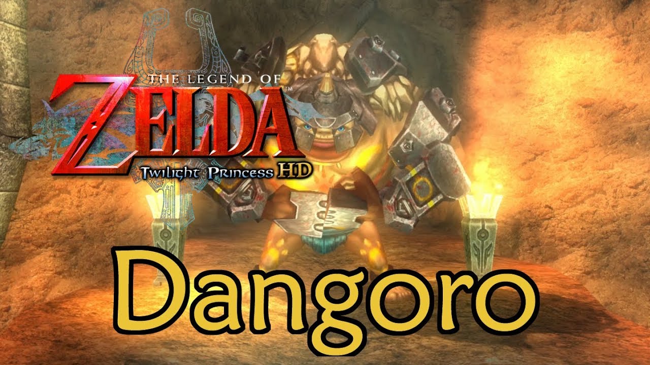 Twilight Princess HD - Goron Mines Mini Boss - Dangoro - YouTube
