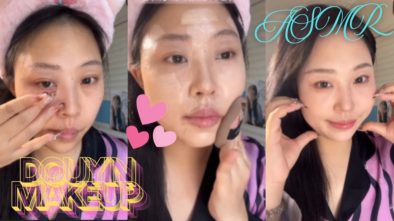 ASMR Douyin Makeup Tutorial 💄 ️ #asmr #makeup #douyin #subscribe # ...