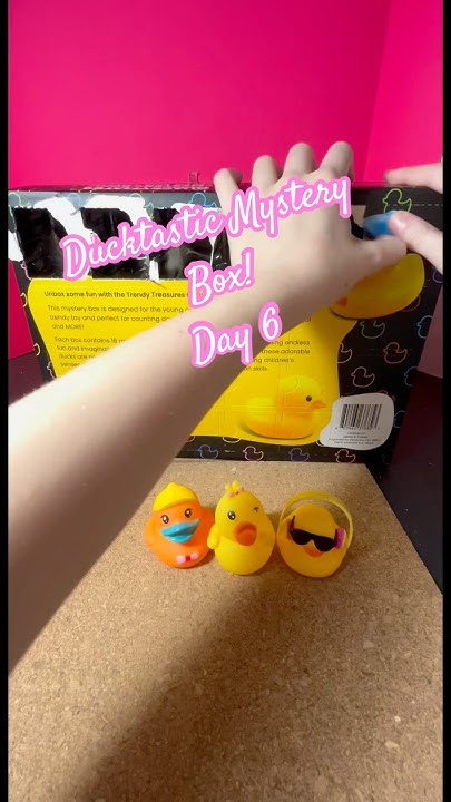 Ducktastic!! Day 6! Another day another duck! #asmrtoys #unboxing #asmrvideo #ducklover # ...