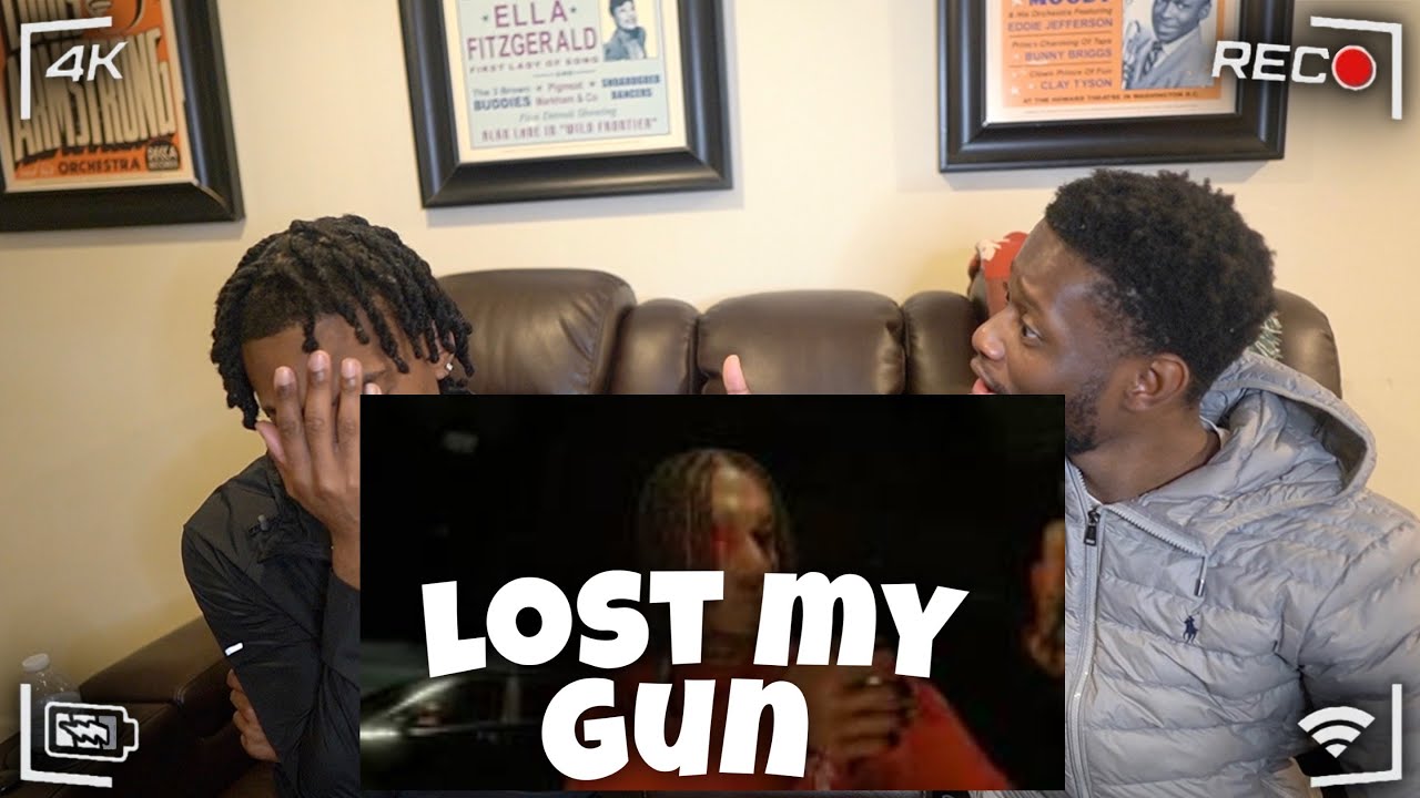 BLOODHOUND LIL JEFF - LOST MY GUN | REACTION! - YouTube