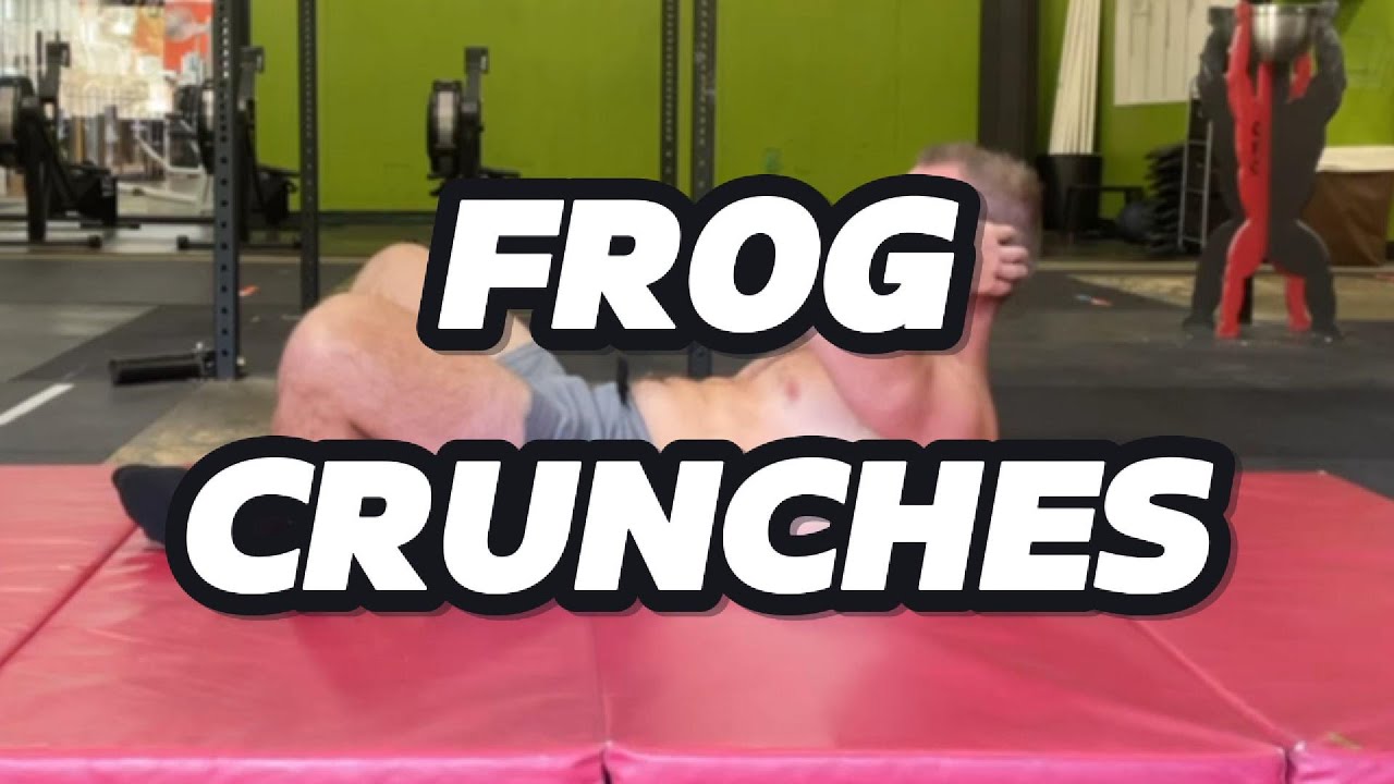 Frog Crunches | Pelvic Floor Exercise - YouTube