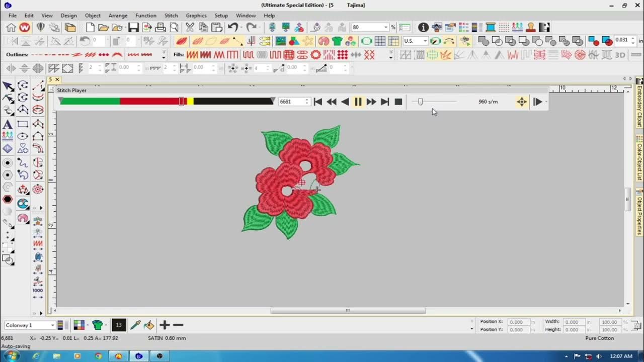 Wilcom Embroidery Studio e4.2 Tutorial - YouTube