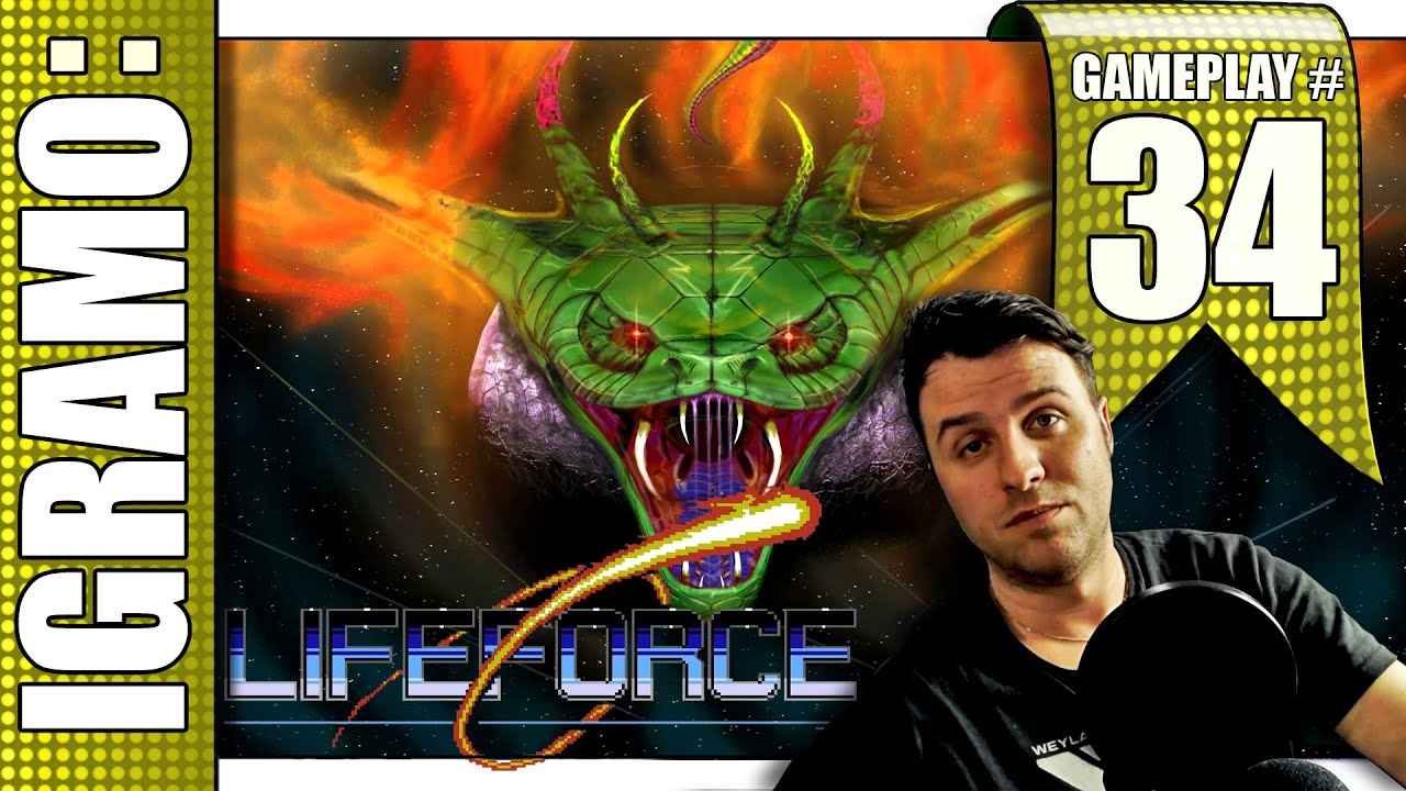 Igramo: LIFE FORCE SALAMANDER (NES) | Ep.34 | RETRO REAKTOR - YouTube