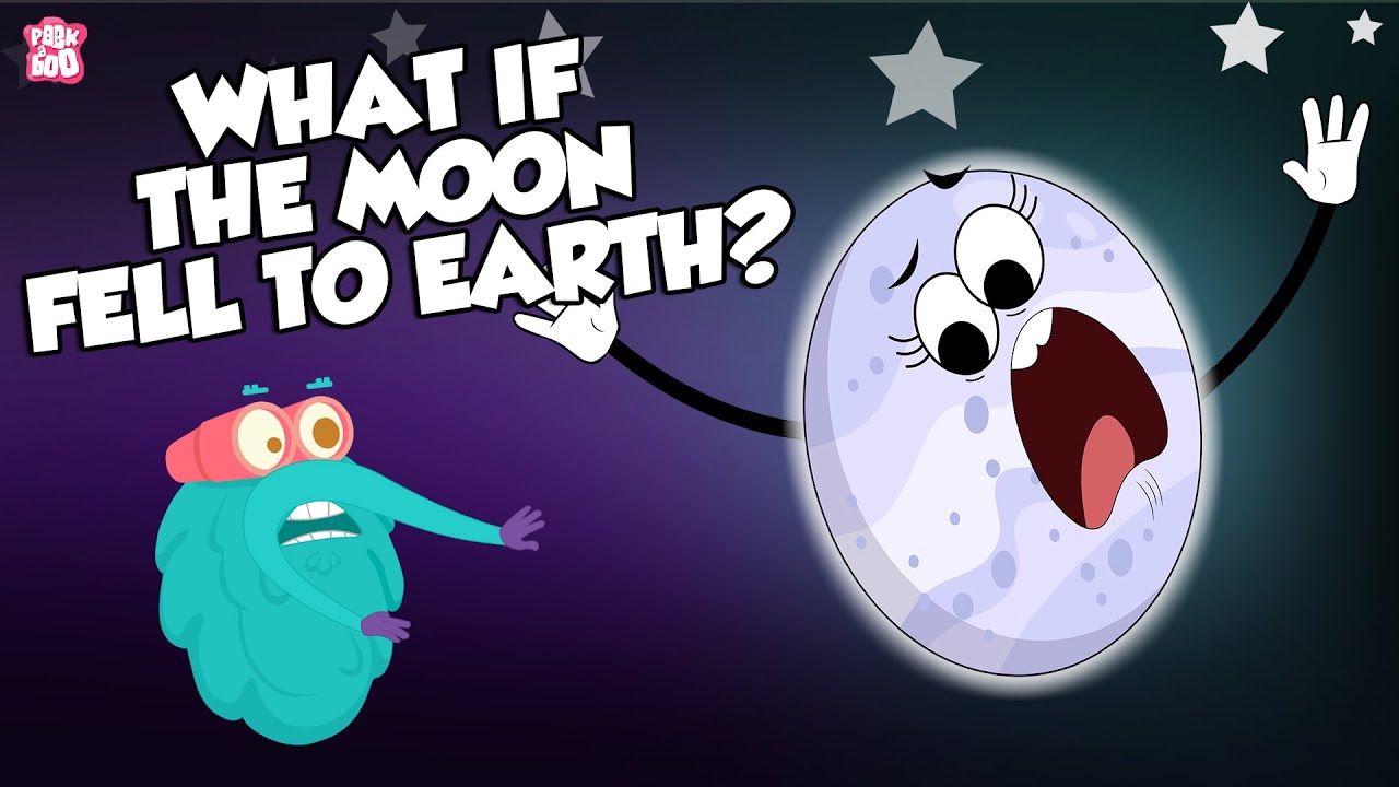 What If The Moon Fell To Earth? | Moon Video For Kids | The Dr Binocs ...