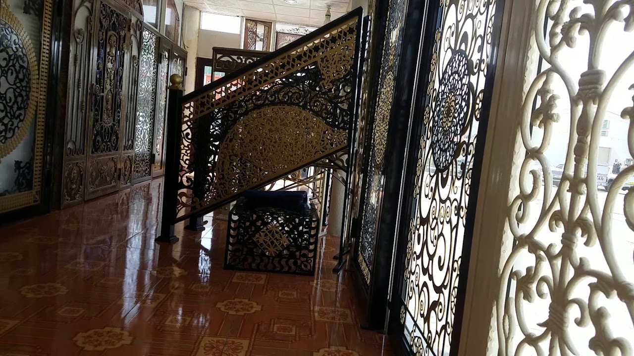 Metal Doors Laser cutting. - YouTube