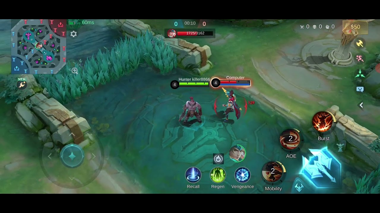 balmond training, how to use basic skill, mobile Legends bang bang ...